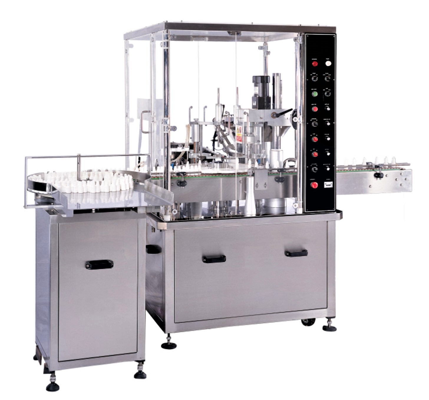 Monoblock Fill, Plug, Capping System - US Packaging Equipment